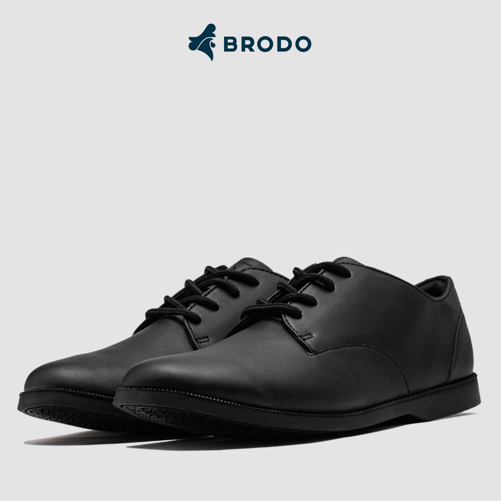 Jual BRODO - Sepatu Nero Eco Padma Full Black | Shopee Indonesia