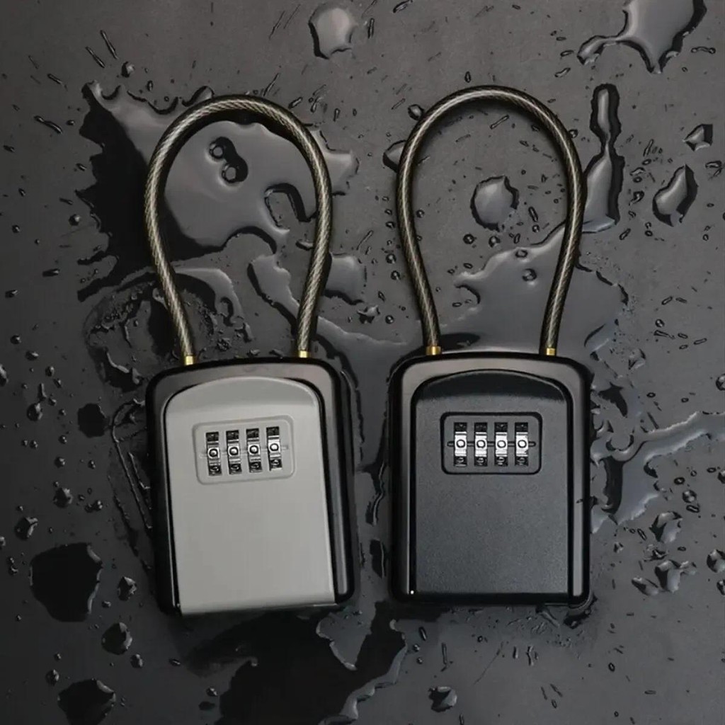 Jual Waterproof High Quality Portable Key Lock Box for Outside and ...