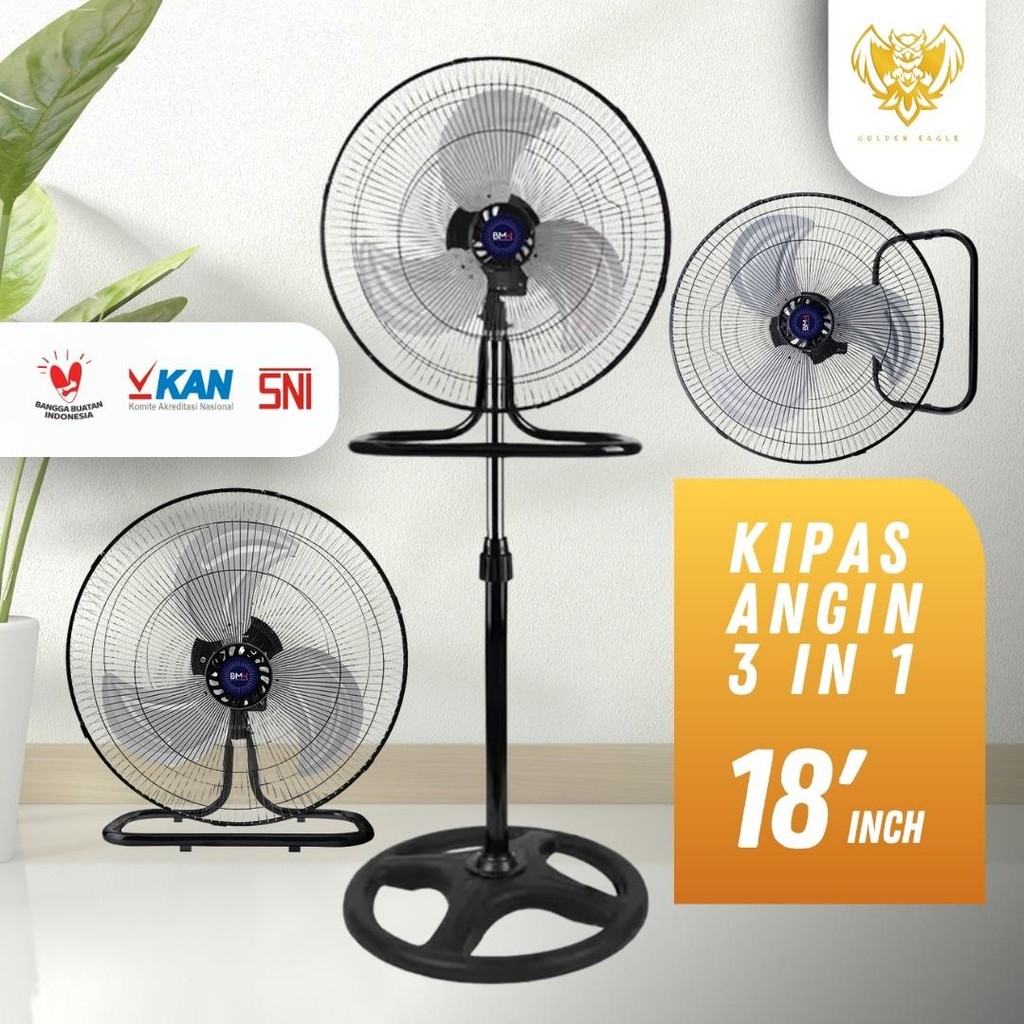 Jual JSS - Kipas Tornado 3 IN 1 Kipas Dinding Kipas Berdiri Kipas Duduk ...