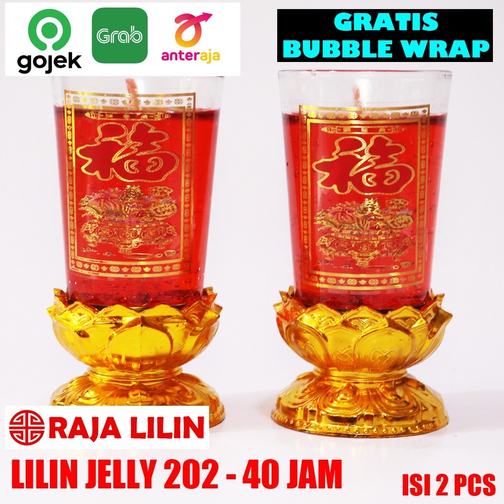 Jual Lilin Jelly Lian Hua 40 Jam Lilin Puja Sembayang Hok Lilin ...
