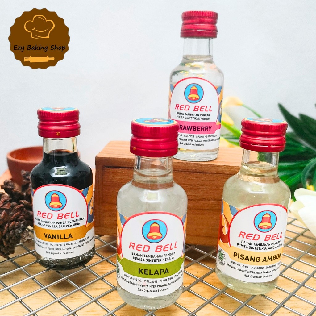 Jual Red Bell Essence 30ml / Red Bell Perisa Makanan Vanila Pisang ...