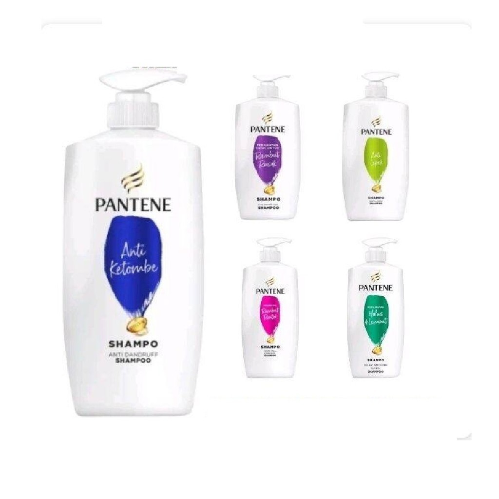 Jual PROMO Pantene Shampoo Botol Kumpa 400ml/480ml/750ml/900ml | Shopee ...