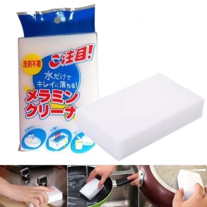 Jual [SUGOI] NANO MAGIC SPONGE / SPONS AJAIB SERBAGUNA / SPONS AJAIB ...