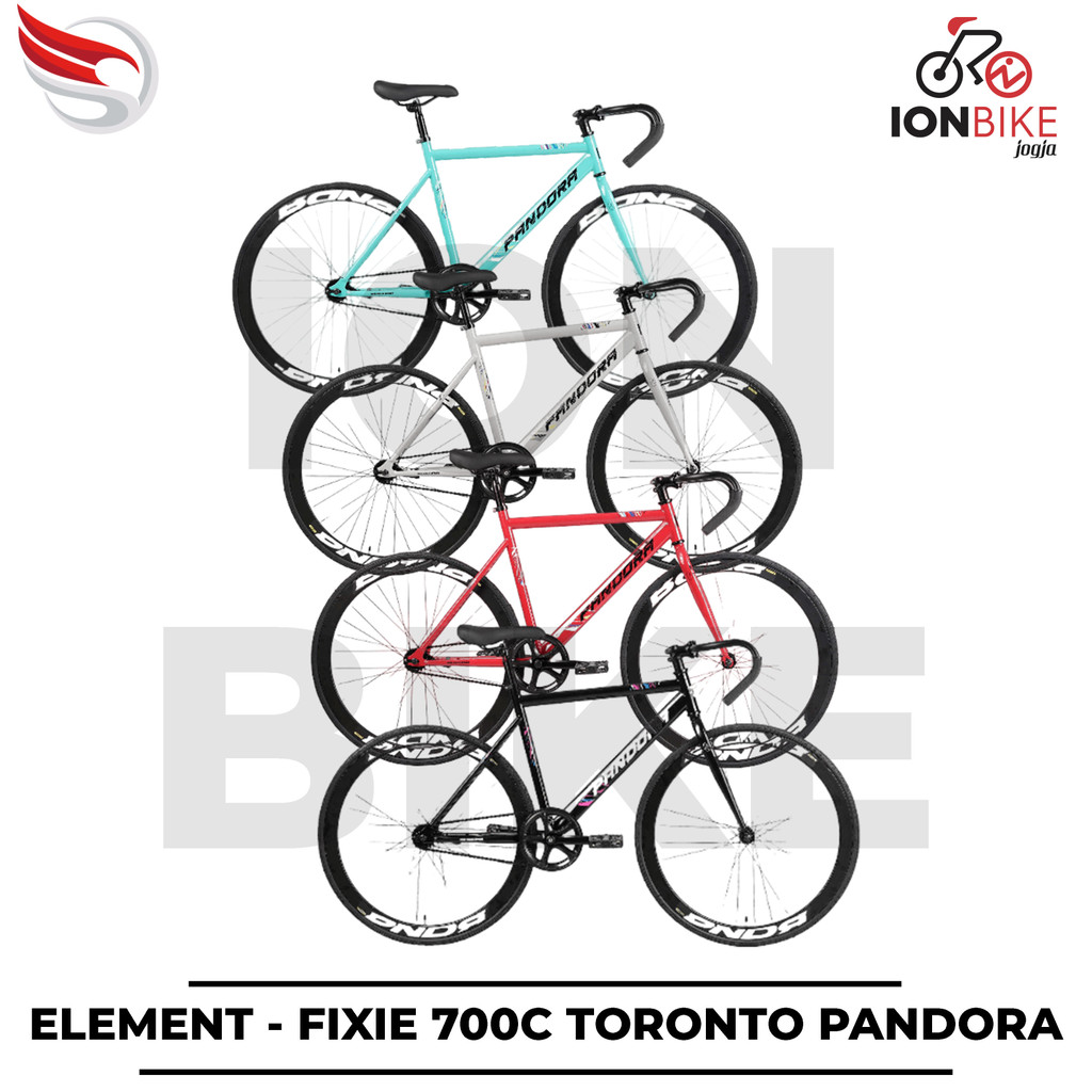 Jual Sepeda Fixie Element Pandora 700c Dropbar Fixed Gear Police ...