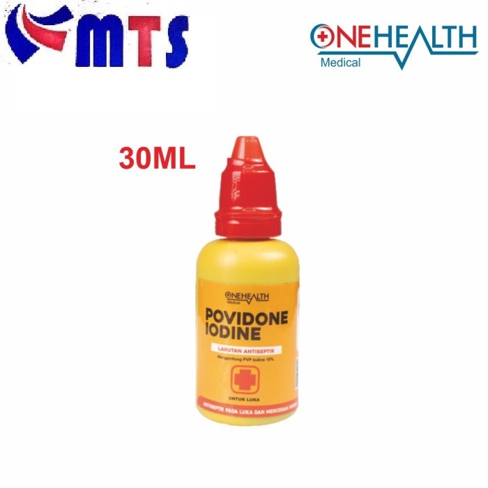 Jual COD - Onehealth Povidone Iodine 30 ml Obat Merah Antiseptik 30ml ...