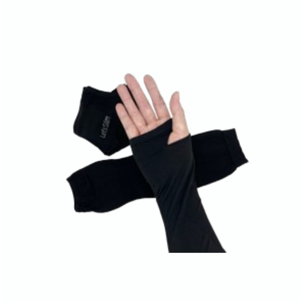 Jual Manset Tangan, HandSocks Sarung Lengan Panjang Polos Model Lubang ...