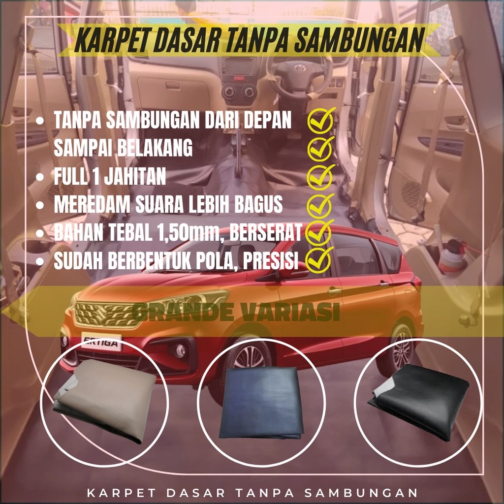 Jual KARPET DASAR MOBIL PREMIUM TANPA SAMBUNGAN NEW ERTIGA | Shopee ...
