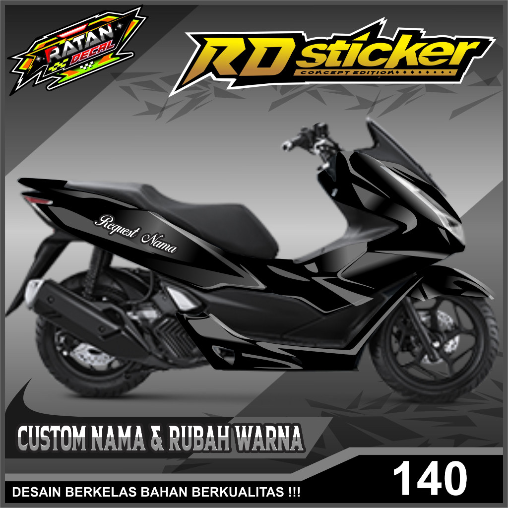 Jual Decal Sticker - Dekal Stiker Fullbody PCX 160 Decal FullBody Keren ...