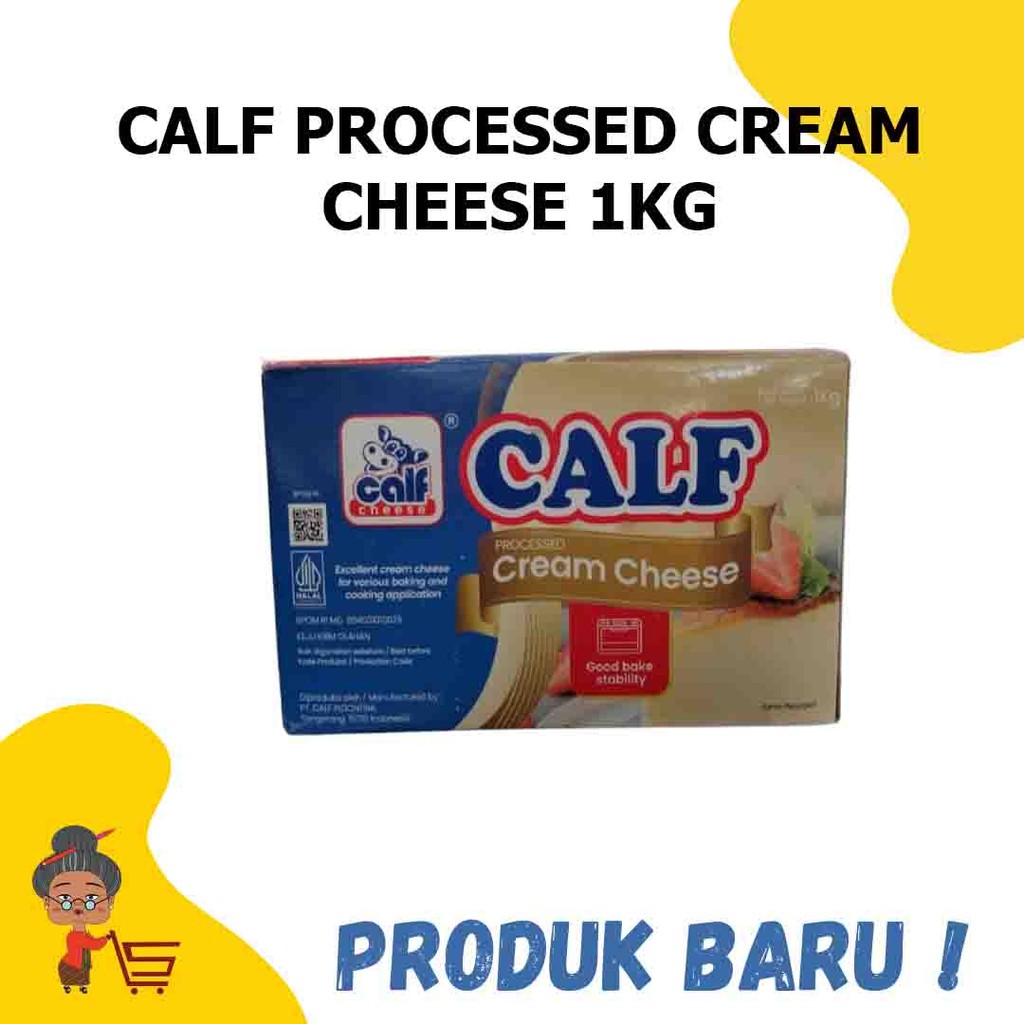 Jual CALF PROCESSED CREAM CHEESE 1KG / CALF PROCESSED CREAM CHEESE ...
