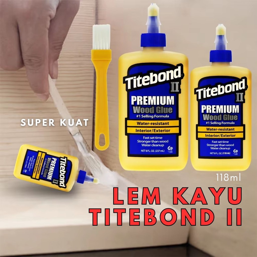 Jual Lem Kayu Titebond II Super Kuat Tahan Air BR073 Standar AS HPL ...