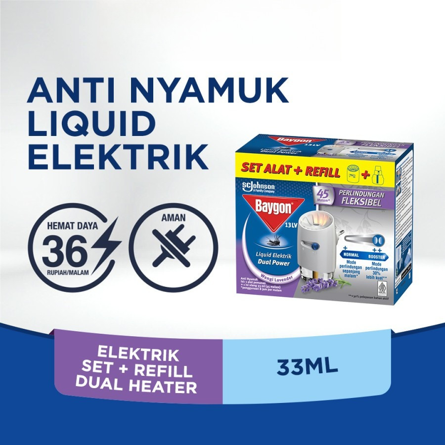 Jual Baygon Liquid Electric Set 33mL Value Pack Edition - Obat Nyamuk ...
