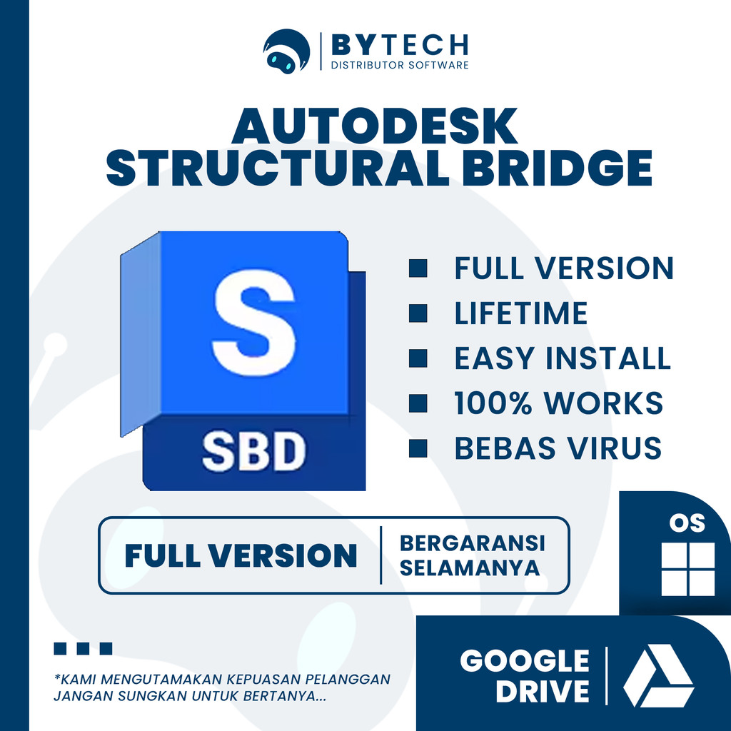 Jual Autodesk Structural Bridge 2025 2024 2023 2022 2020 | Windows ...