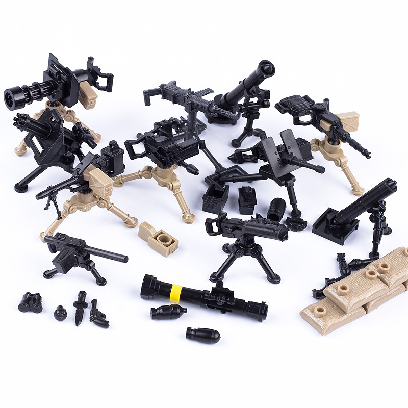Jual World War II Military Mini Weapons Figures Accessories Building ...