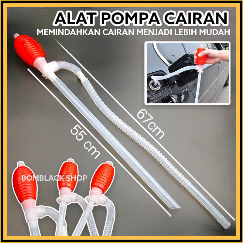 Jual Pompa Tangan Sedot Air Minyak Bensin Cairan Aquarium Manual Hand ...