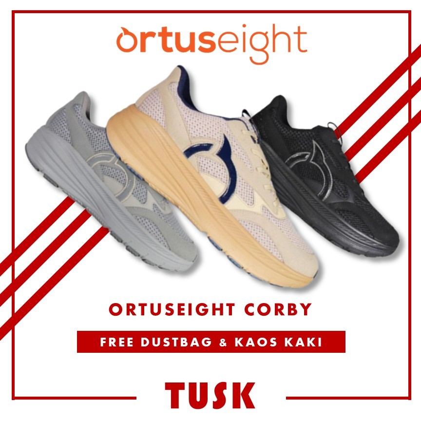 Jual Sepatu Ortuseight Corby Sepatu Sneakers Olahraga Lari Running ...