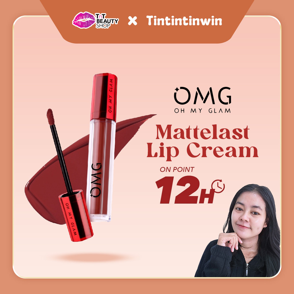 Jual TINTINTINWIN - OMG Oh My Glam mattelast lip cream 2.9g | TnT ...