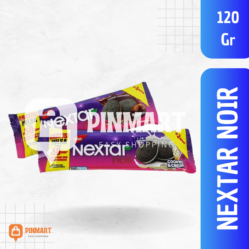 Jual Nextar Noir Richoco Cookies & Cream 120g+24g | Shopee Indonesia