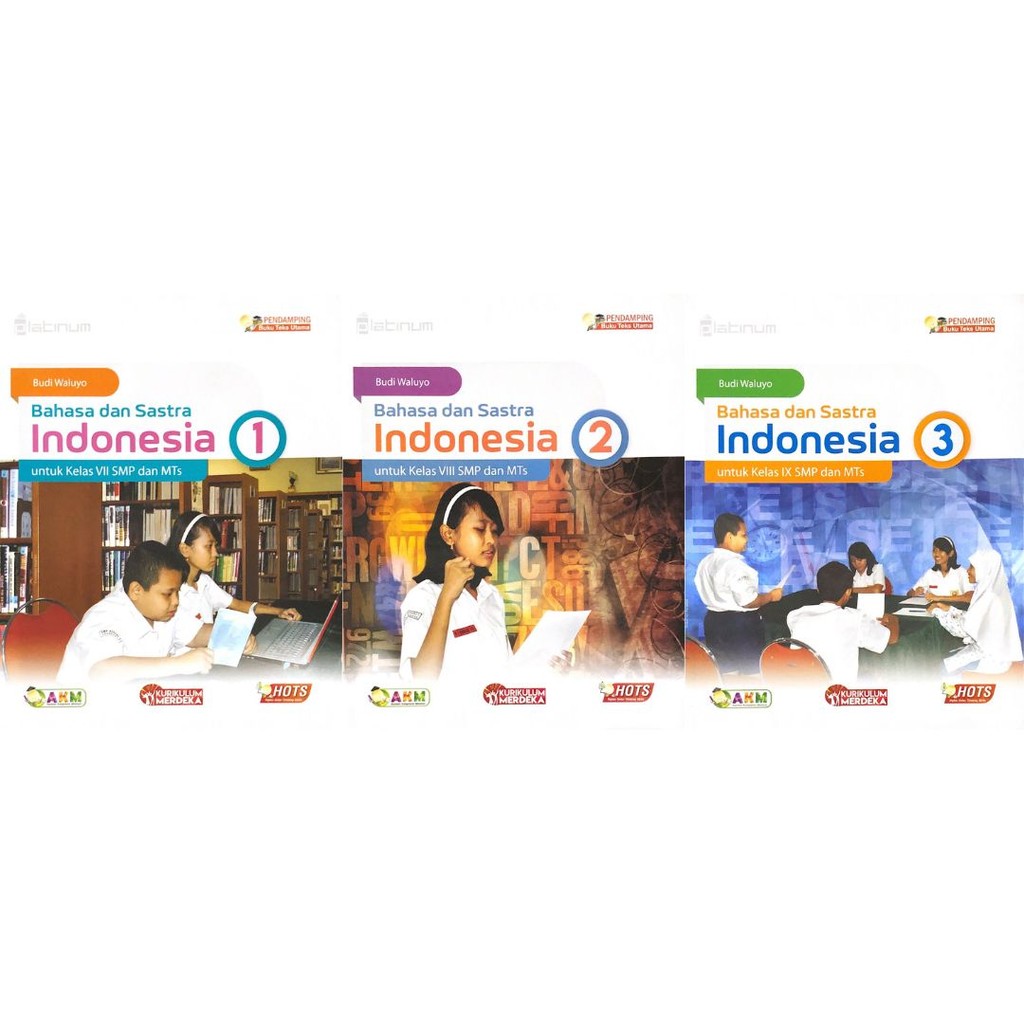 Jual Platinum Bahasa Indonesia Revisi Kelas 1 2 3 7 8 9 SMP/MTS Kurikulum Merdeka Penerbit Tiga ...
