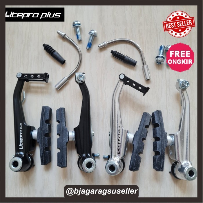 Jual V brake SD3 LITEPRO PLUS long CNC vbrake rem kaliper ztto avid ...
