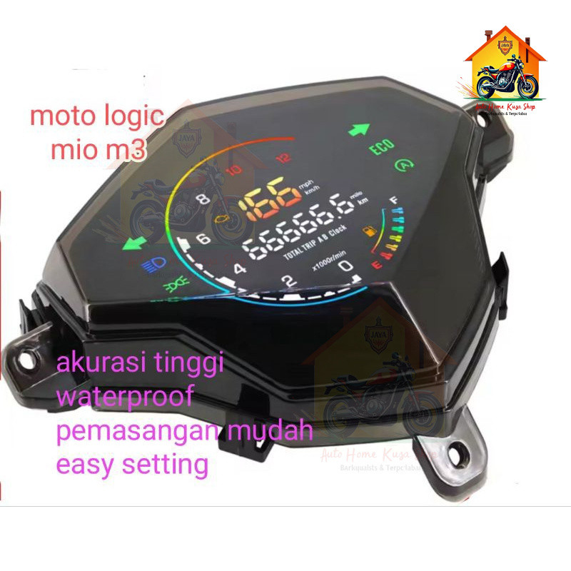 Jual speedometer mio m3 rainbow full digital | Shopee Indonesia
