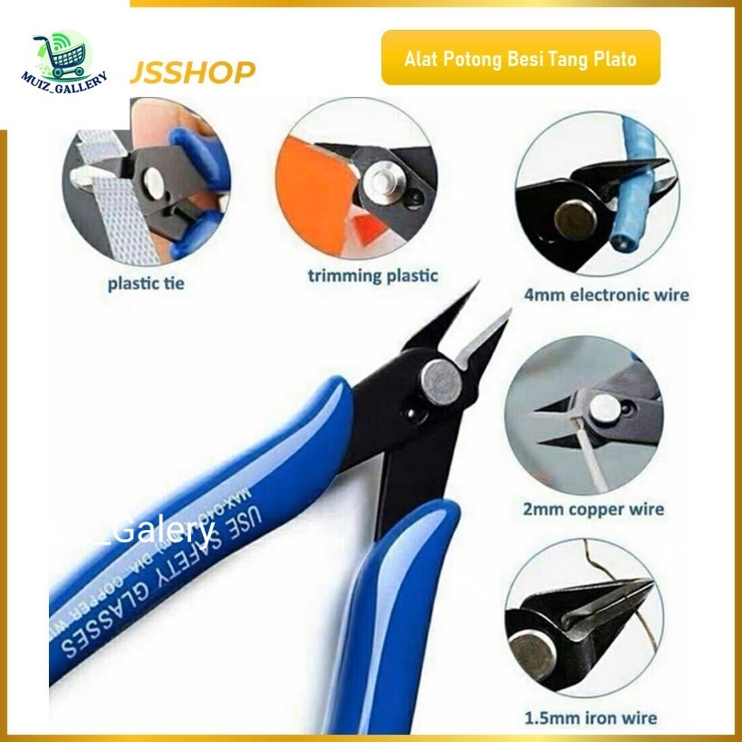 Jual Mg) Tang Potong Kawat Kabel Alat Tang Plato Wire Cutter Serbaguna ...