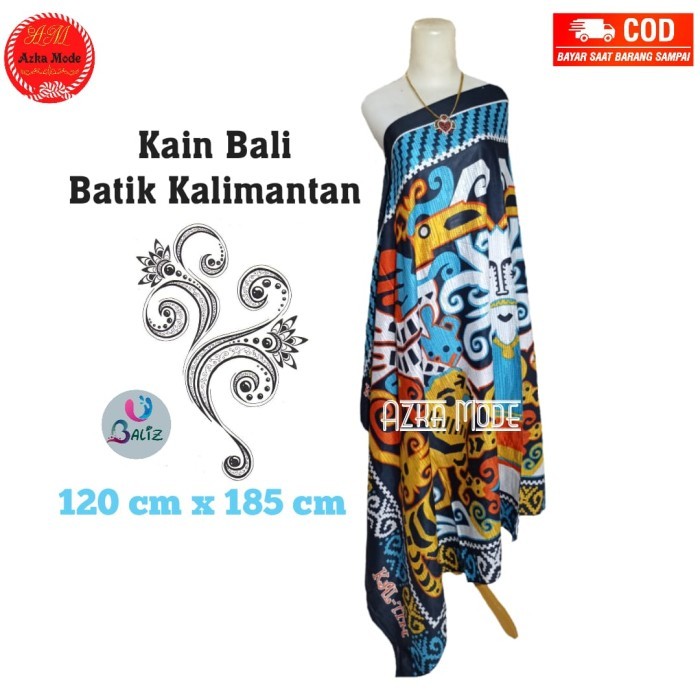 Jual Kain Bali - Kain Pantai Motif Dayak Kalimantan Super Tebal by ...