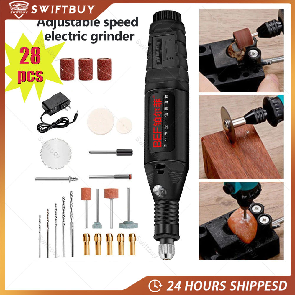 Jual Bor Mini Drill Grinder Bor Listrik Penghalus-Alat Gerinda Gerenda ...