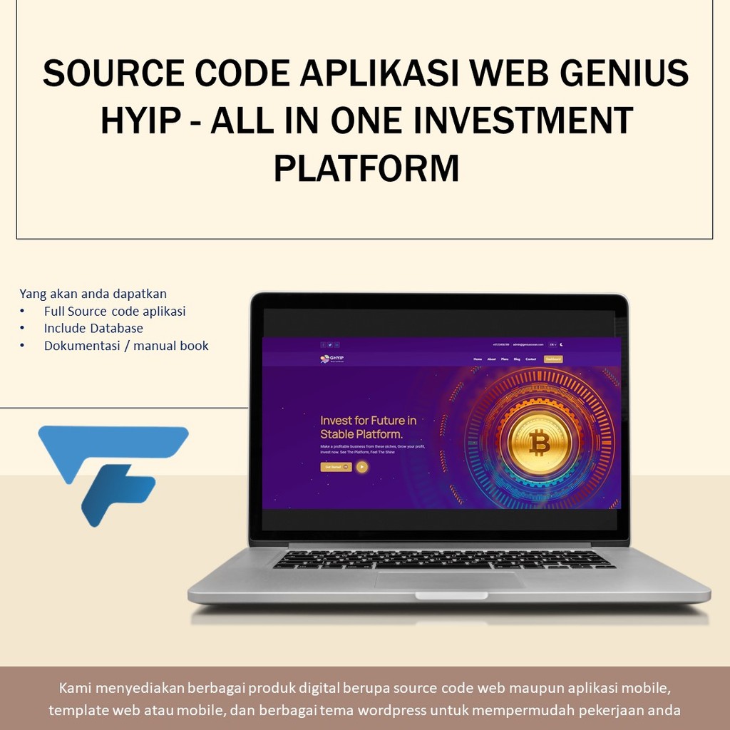 Jual SOURCE CODE APLIKASI WEB GENIUS HYIP - ALL IN ONE INVESTMENT ...