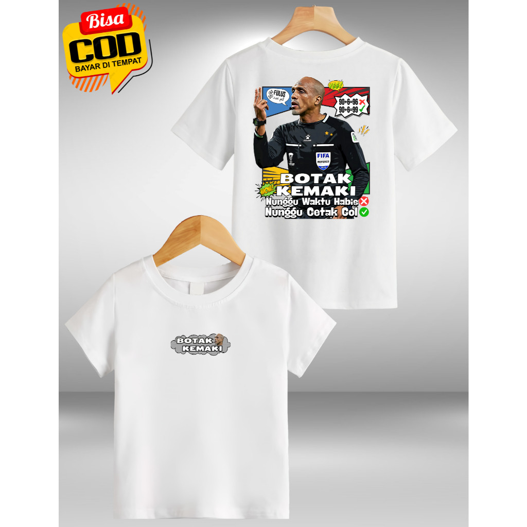 Jual Wasit Botak | Kaos sibotak wasit culas | Baju Kaos Wasit Botak ...