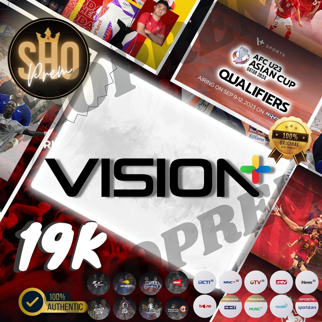Jual VISION Plus Premium TIMNAS ALLDEVICES Murah Paket VISION Plus ...
