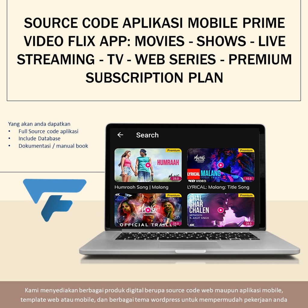 Jual SOURCE CODE APLIKASI MOBILE PRIME VIDEO FLIX APP: MOVIES - SHOWS - LIVE STREAMING - TV ...