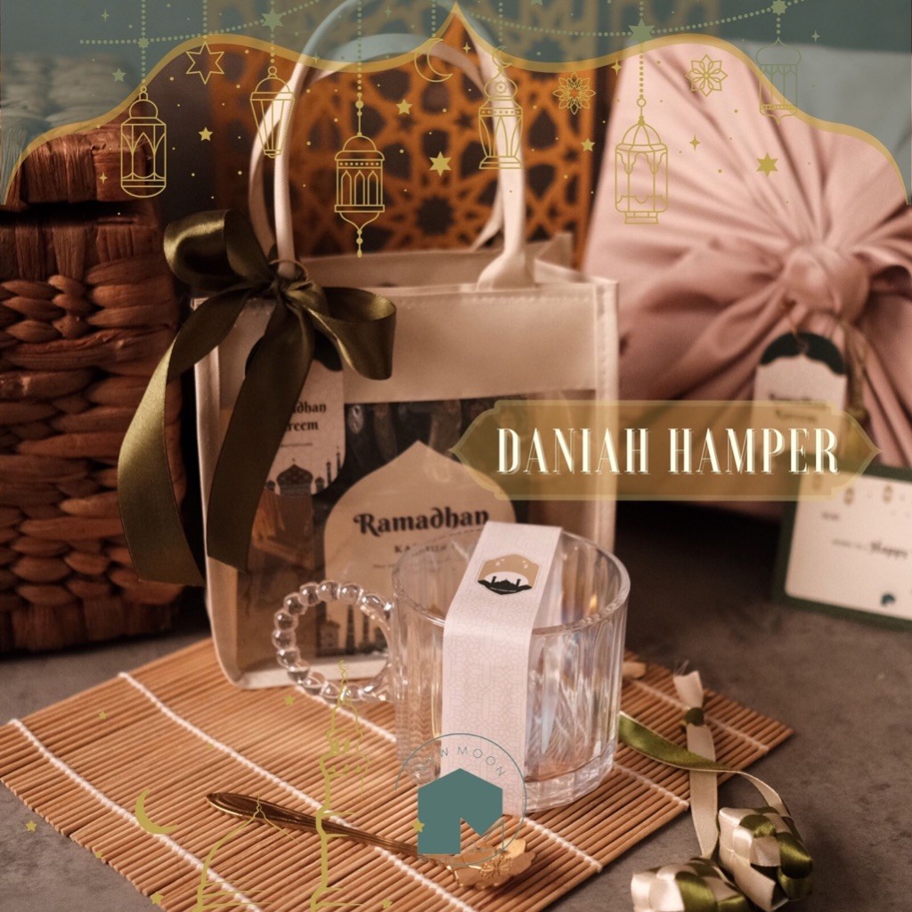 Jual Paket hampers lebaran DANIAH idul fitri parcel gelas kado hadiah ...