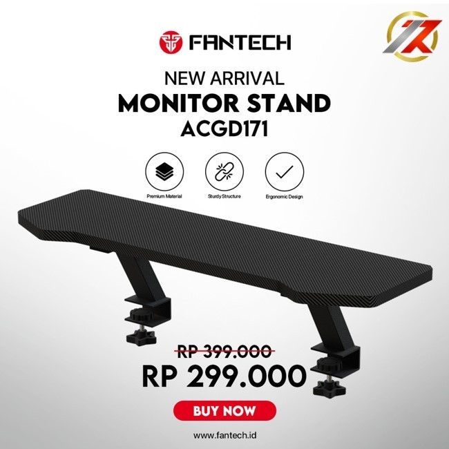 Jual FANTECH ACGD171 Monitor Stand Desk Dudukan Monitor | Shopee Indonesia