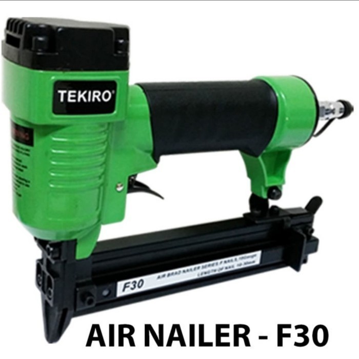 Jual MESIN PAKU TEMBAK STAPLES ANGIN AIR NAILER GUN F 30 /TEKIRO AIR ...