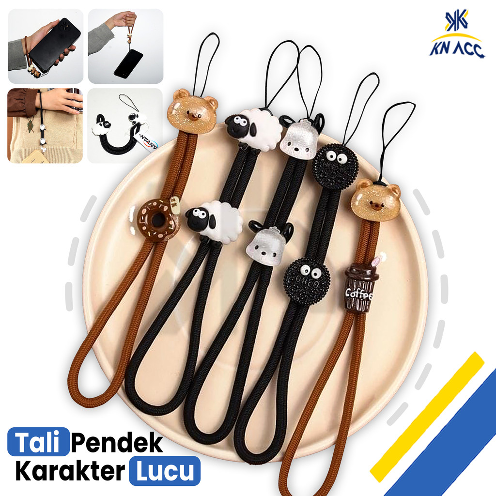 Jual [KN ACC] NANVAN NVN-TL13 HAND TALI GANTUNGAN HP/KUNCI PENDEK ...