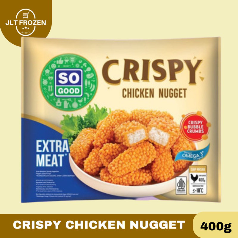 Jual So Good Crispy Chicken Nugget / Naget Ayam Krispi / Crispy Bubble ...