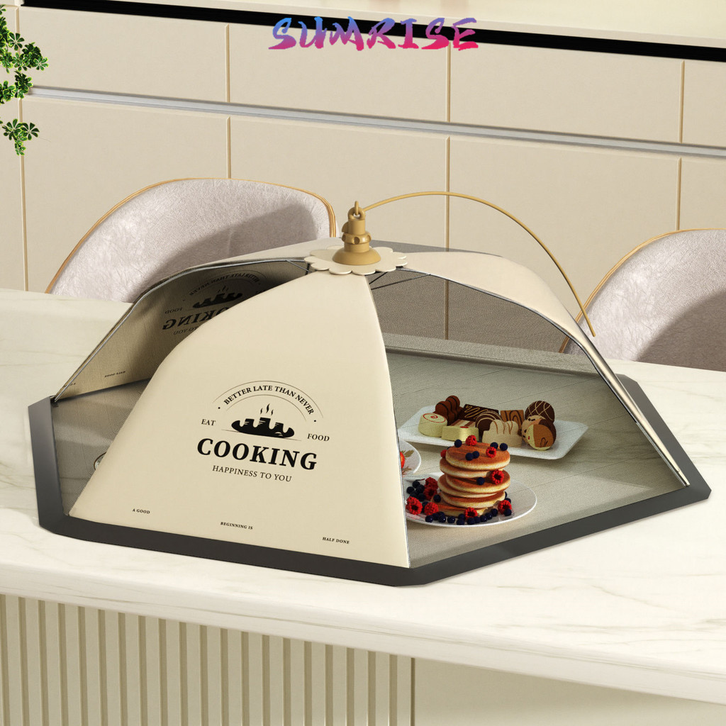 Jual Foldable Food Cover Tudung Saji Lipat Penutup Makanan Square ...