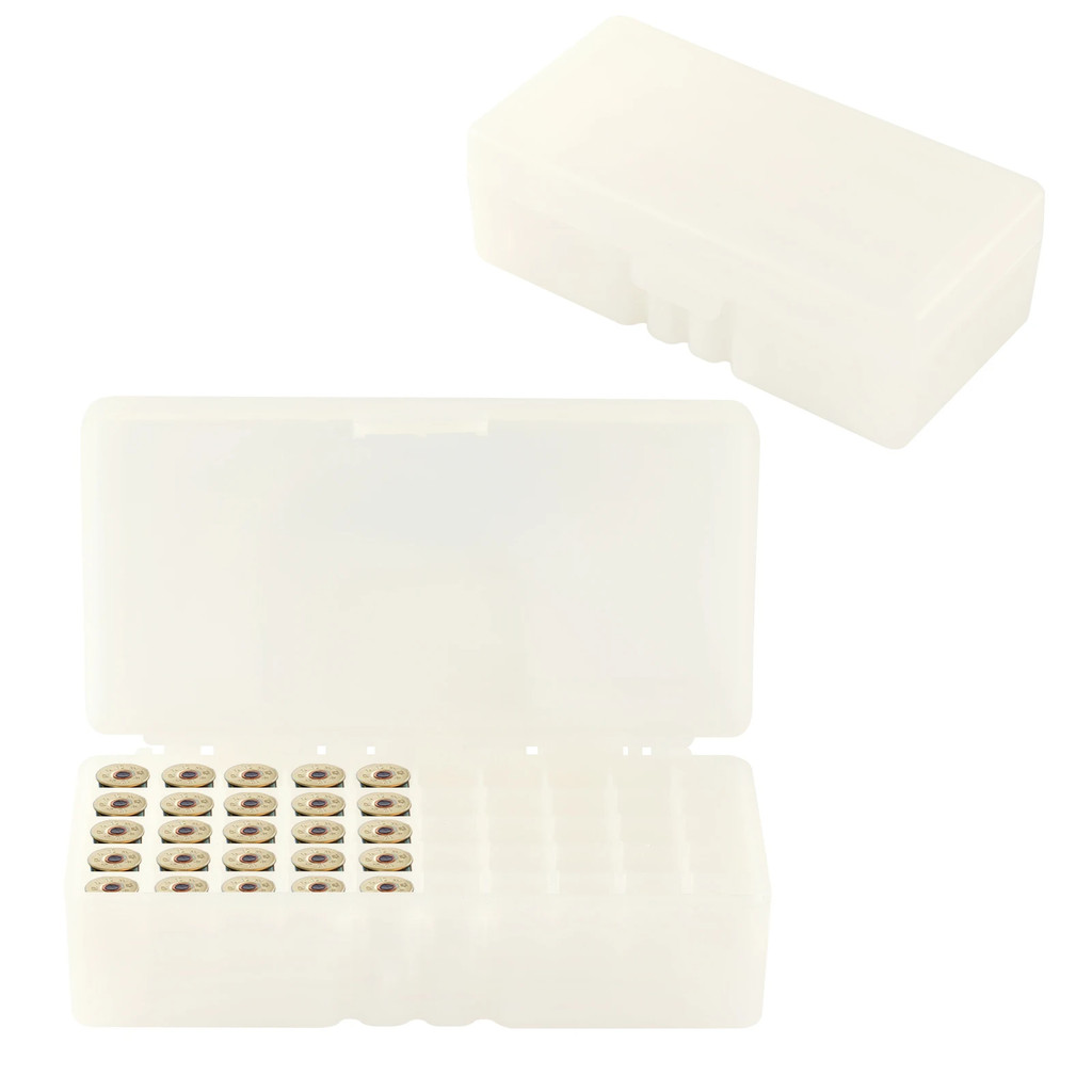 Jual 50 Rounds Tactical Bullet Box 9mm Portable Super Pistol Rifle Ammo ...