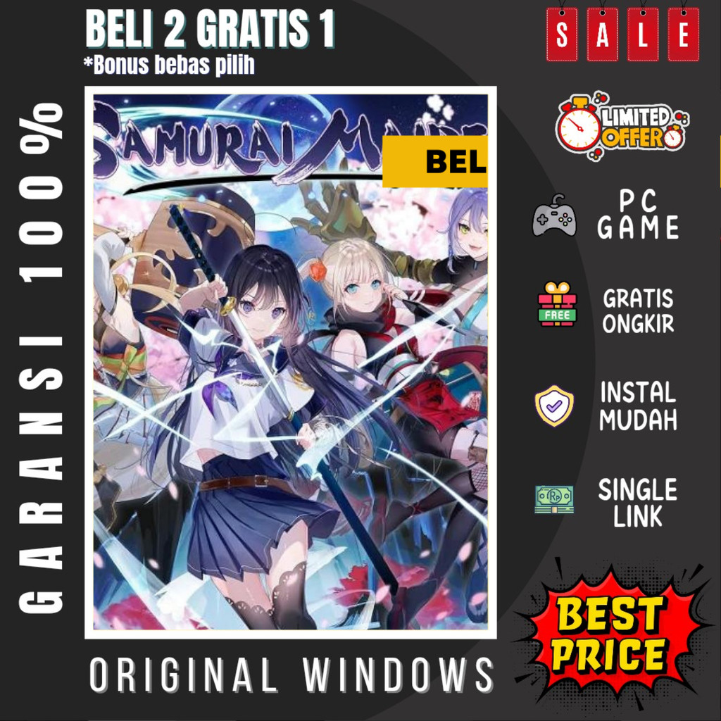Jual SAMURAI MAIDEN - GAME PC - GAME LAPTOP - PC GAMES - BELI 2 GRATIS ...