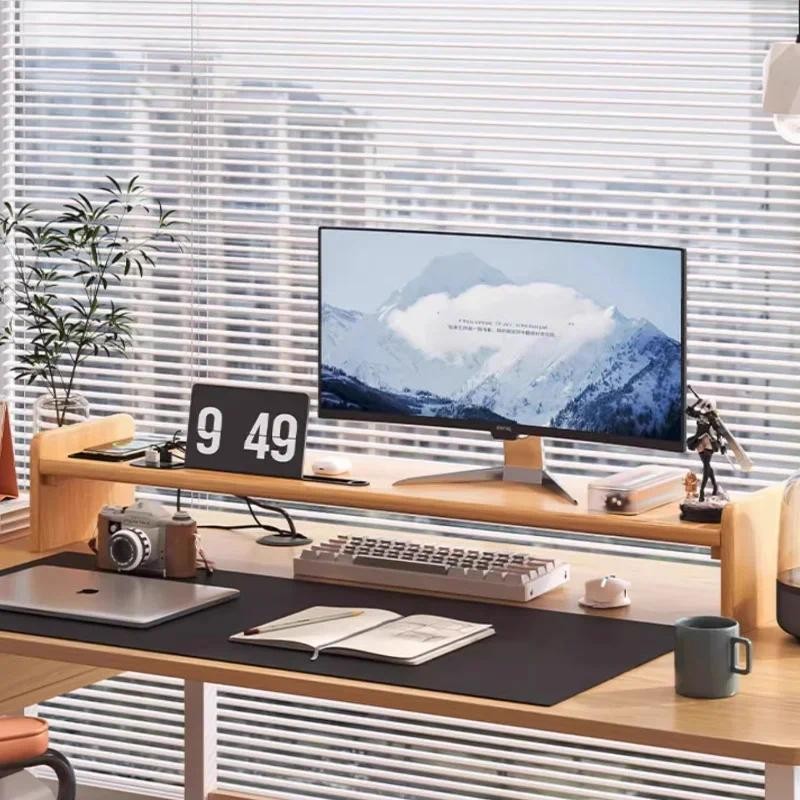 Jual Heightening Frame Stand for Desktop Monitor Wireless Charging ...