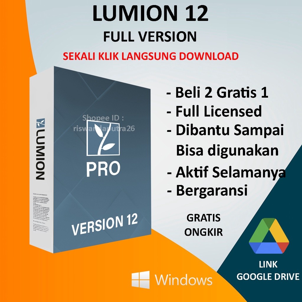 Jual Lumion Pro 12 full aktivasi permanen | Video Install | Windows ...