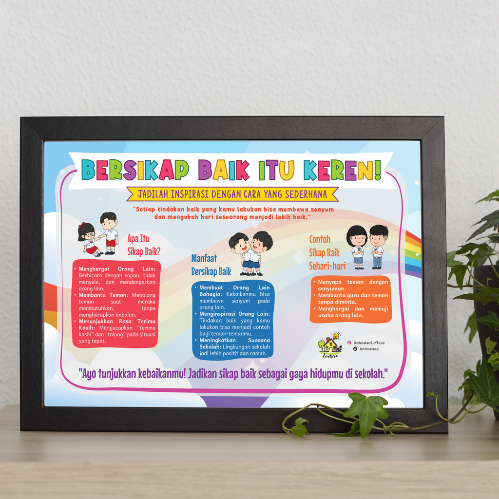 Jual Poster ANTI STOP BULLYING BULI PERUNDUNGAN - BERSIKAP BAIK ITU ...