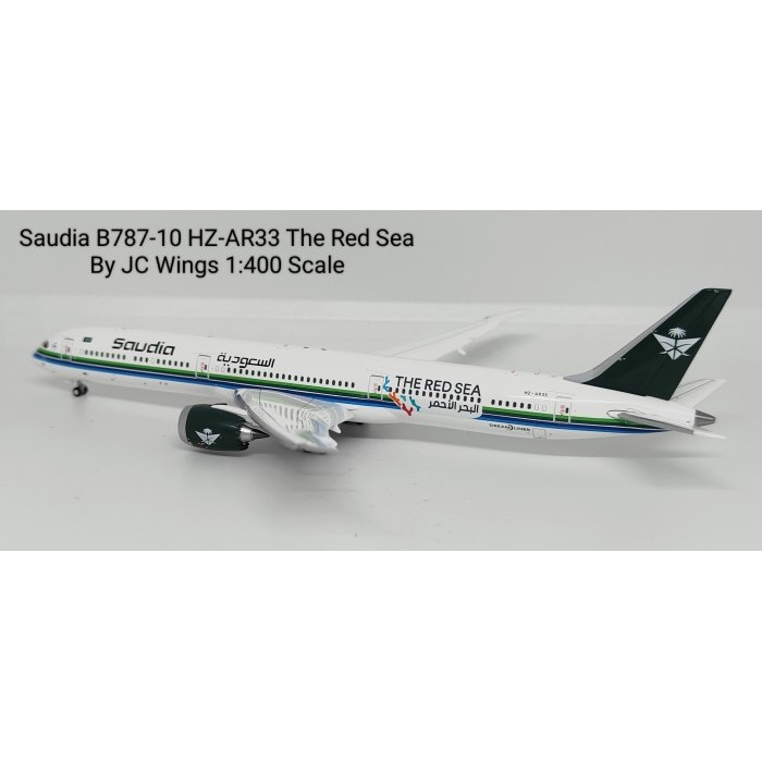Jual Pesawat Terbang Saudia B787-10 HZ-AR33 The Red Sea Flaps Down JC ...