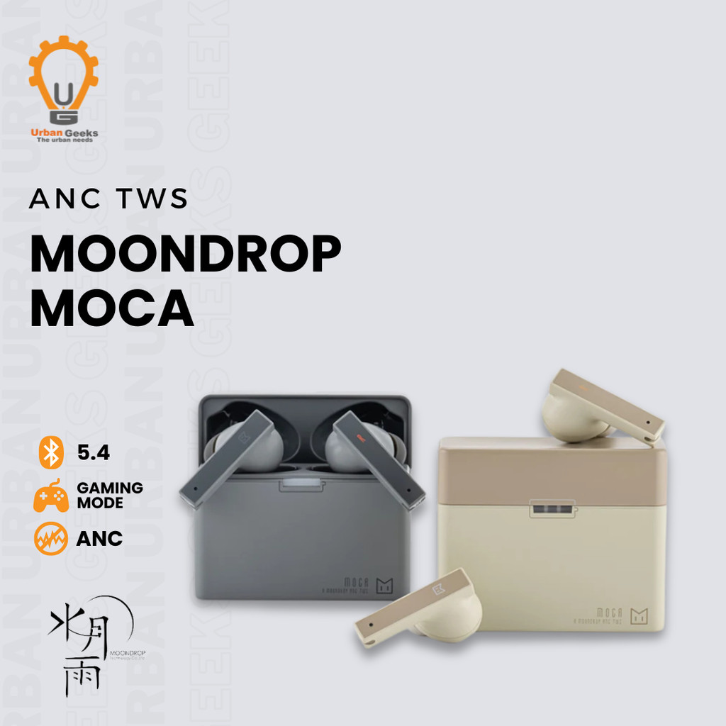 Jual Moondrop Moca True Wireless TWS Earphone 10mm Dynamic Driver Bluetooth 5.4 Garansi Resmi 1 ...