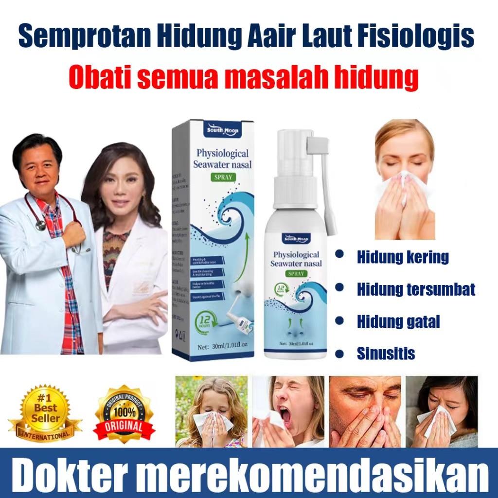Jual Nasal spray Obat Sinusitis Spray Semprotan hidung tersumbat Sinus ...
