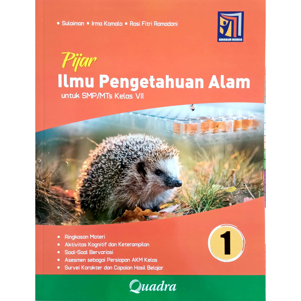 Jual BUKU PIJAR IPA SMP/MTS KELAS 7, 8, 9 KURIKULUM MERDEKA PENERBIT QUADRA | Shopee Indonesia