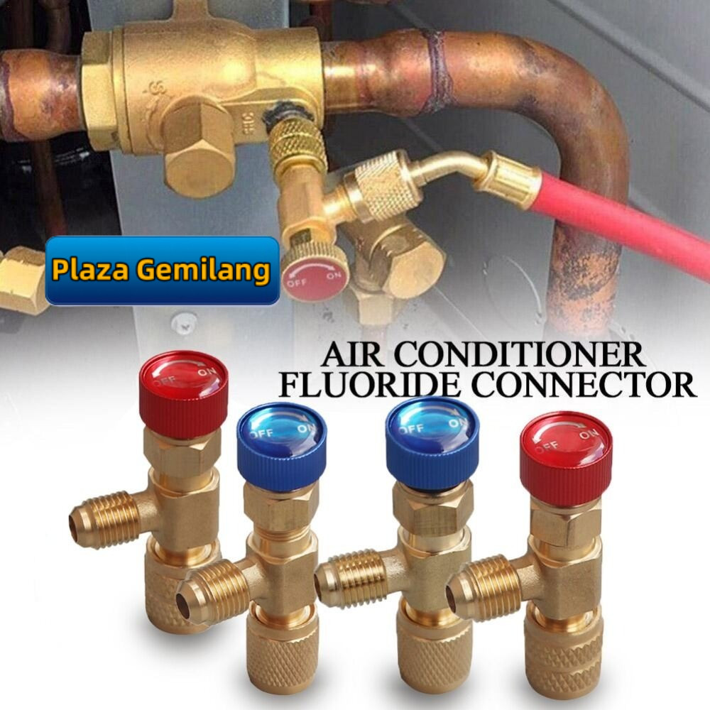 Jual Premium kran charging valve adaptor / converter / perubah Ac rumah r22 ke r32 Charging ...