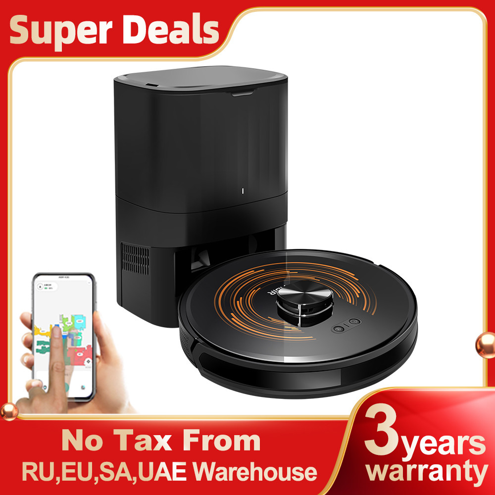 Jual Robot Vacuum Cleaner K30 Self-cleaning dustbin, Dual Laser,UV Spot ...