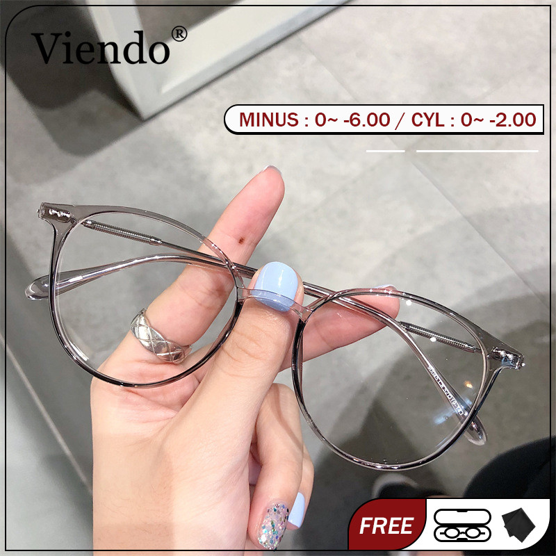 Jual Viendo Kacamata Minus Anti Radiasi Photocromic Bluecromic Wanita ...