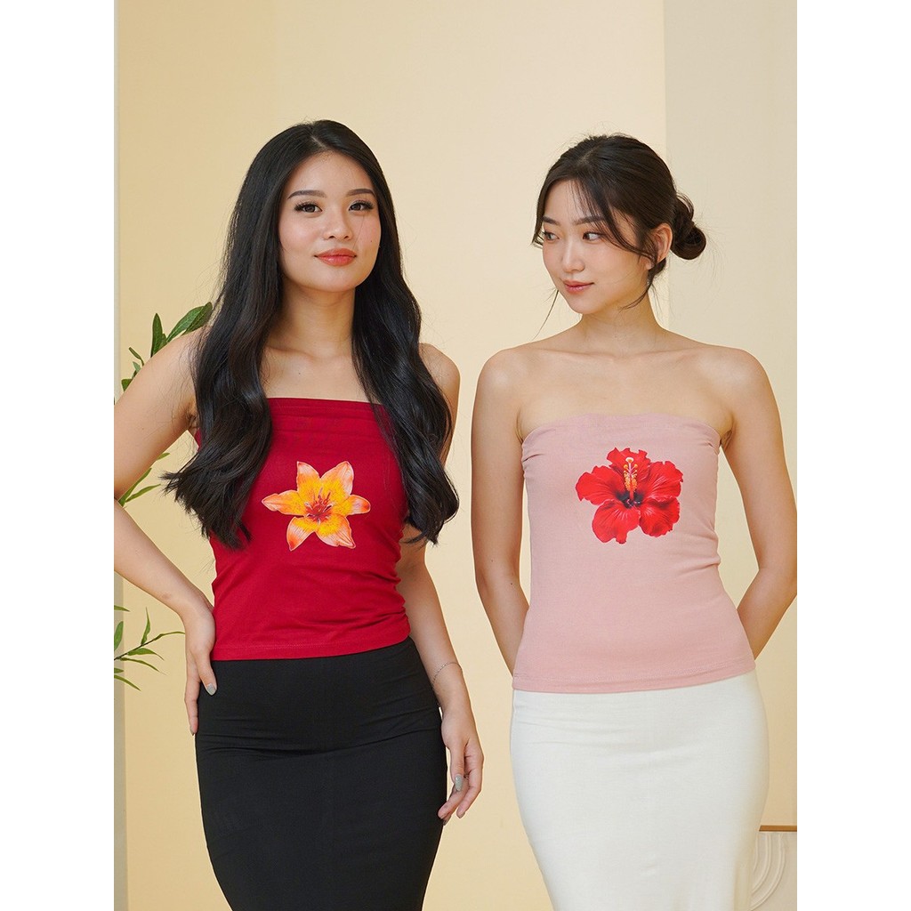 Jual Tube Top Rayon Pixie | Shopee Indonesia